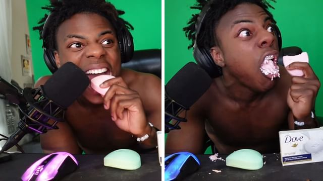 "What the f**k?": IShowSpeed realizes he got duped into eating soap for ...