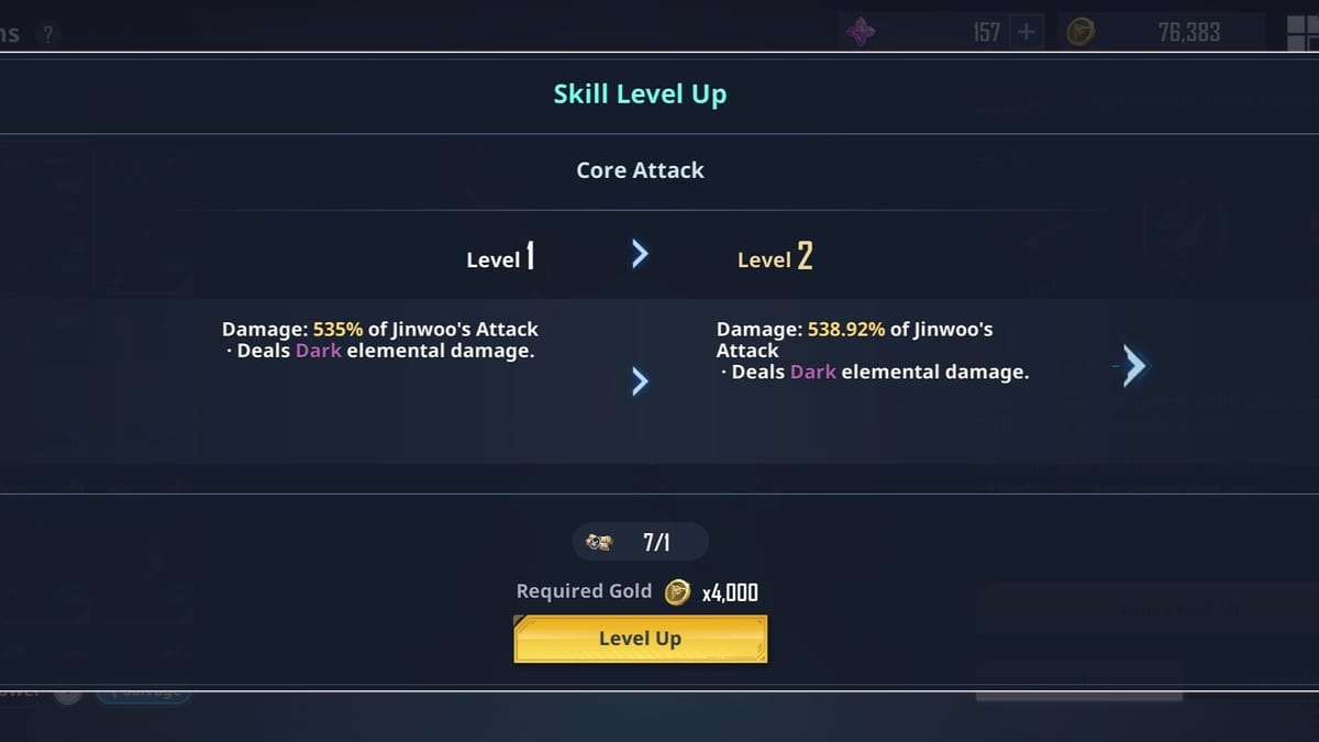 How to craft and upgrade SSR weapons in Solo Leveling Arise