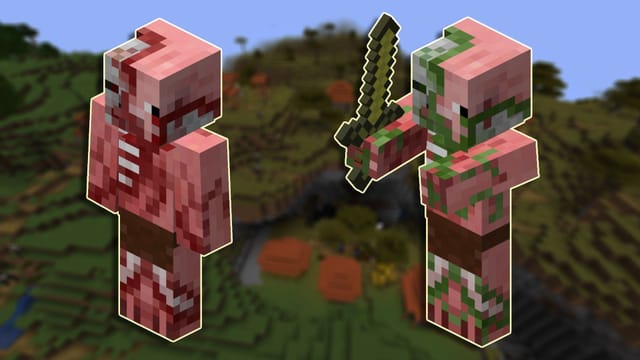 All mobs from Minecraft Alpha version