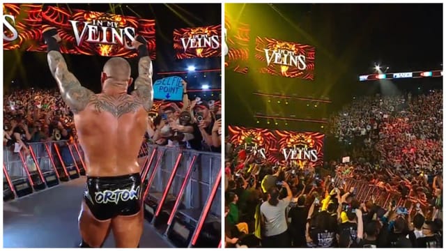 Randy Orton left in awe as WWE Universe serenade him at Backlash France