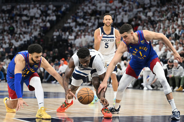 Anthony Edwards Vs Jamal Murray Nba Playoffs Stats Records And More