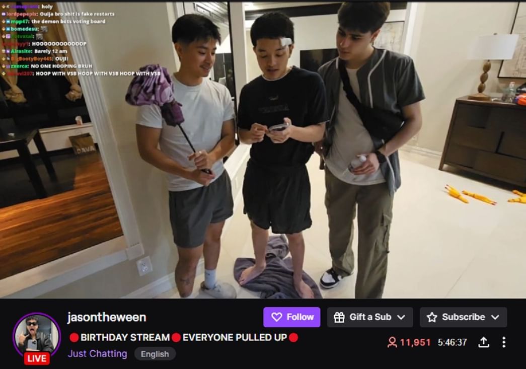 FaZe Jasontheween ends up with a bloody face after being bitten by a ...