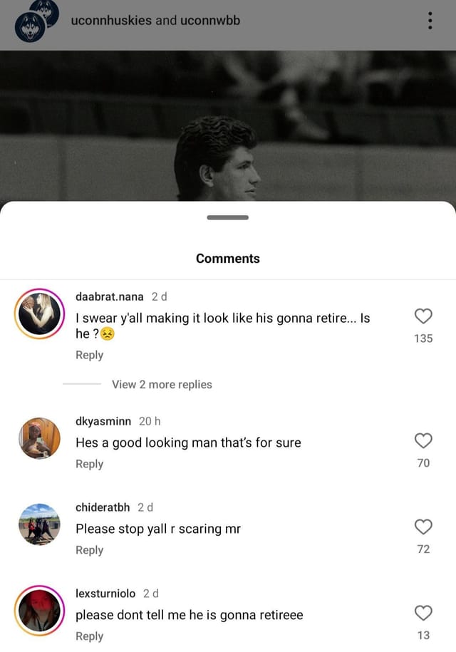 UConn fans run wild with Geno Auriemma retirement rumors after team ...