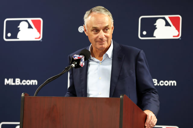 "We have gone slowly and deferred": MLB Commissioner Rob Manfred ...
