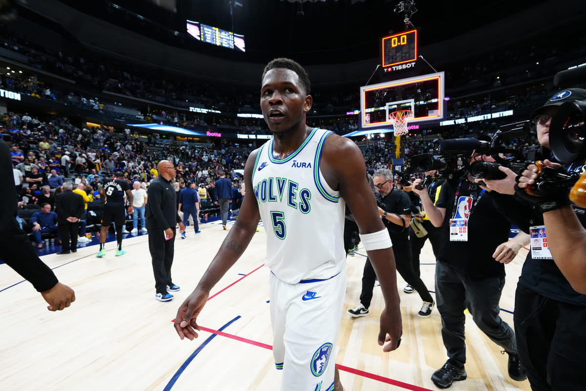 "He's a bada**" - Adam Sandler applauds Anthony Edwards' versatility as ...