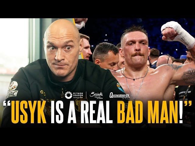 Oleksandr Usyk: "Undisputed shape"- Fans react to Tyson Fury flaunting ...
