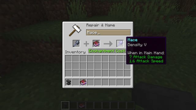 Minecraft mace weapon nerfs: All you need to know