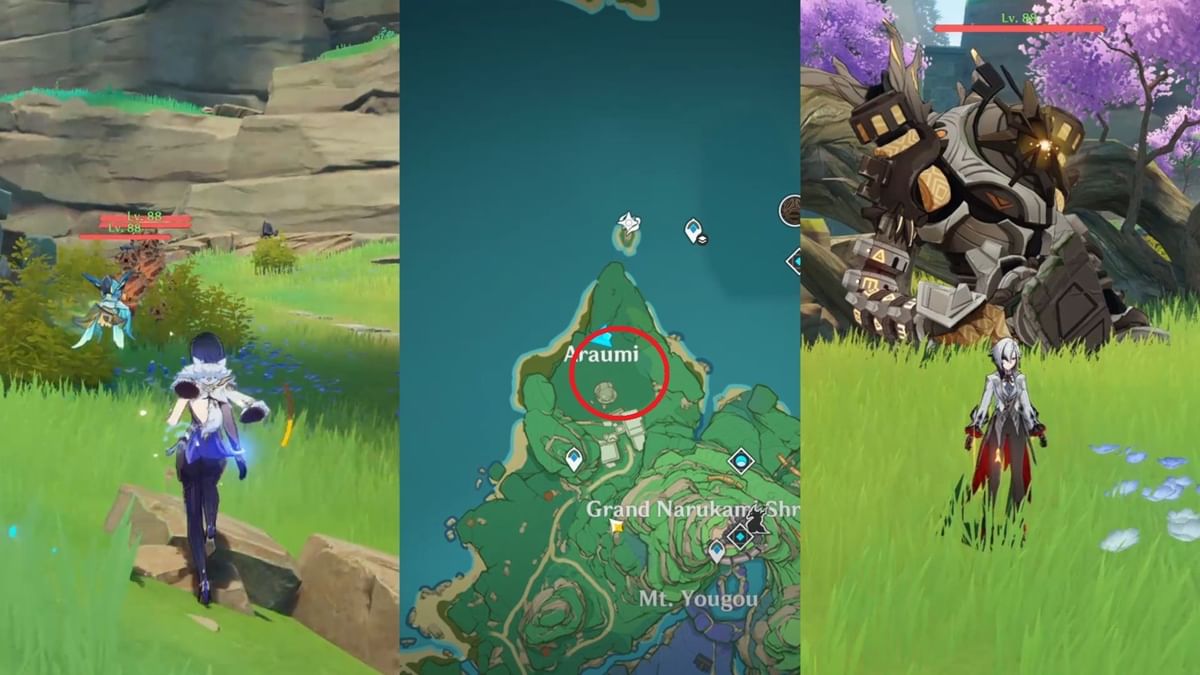 Genshin Impact Trillion Trinket Trawl Day 1 guide with enemy locations