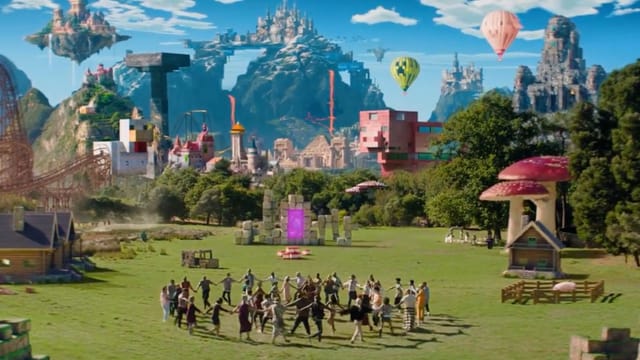 A new Minecraft music video hints at what the official live-action ...