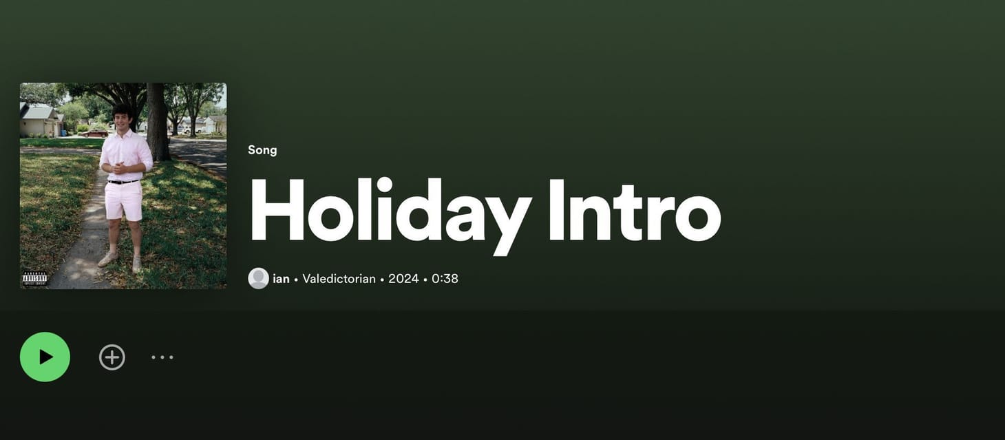 A track-by-track review of Ian's debut mixtape 'Valedictorian'