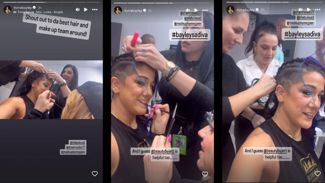 Bayley shows off impressive new look following WWE Backlash France