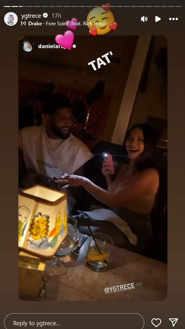 Paul George in awe of wife Daniela Rajic getting a tattoo for him as ...