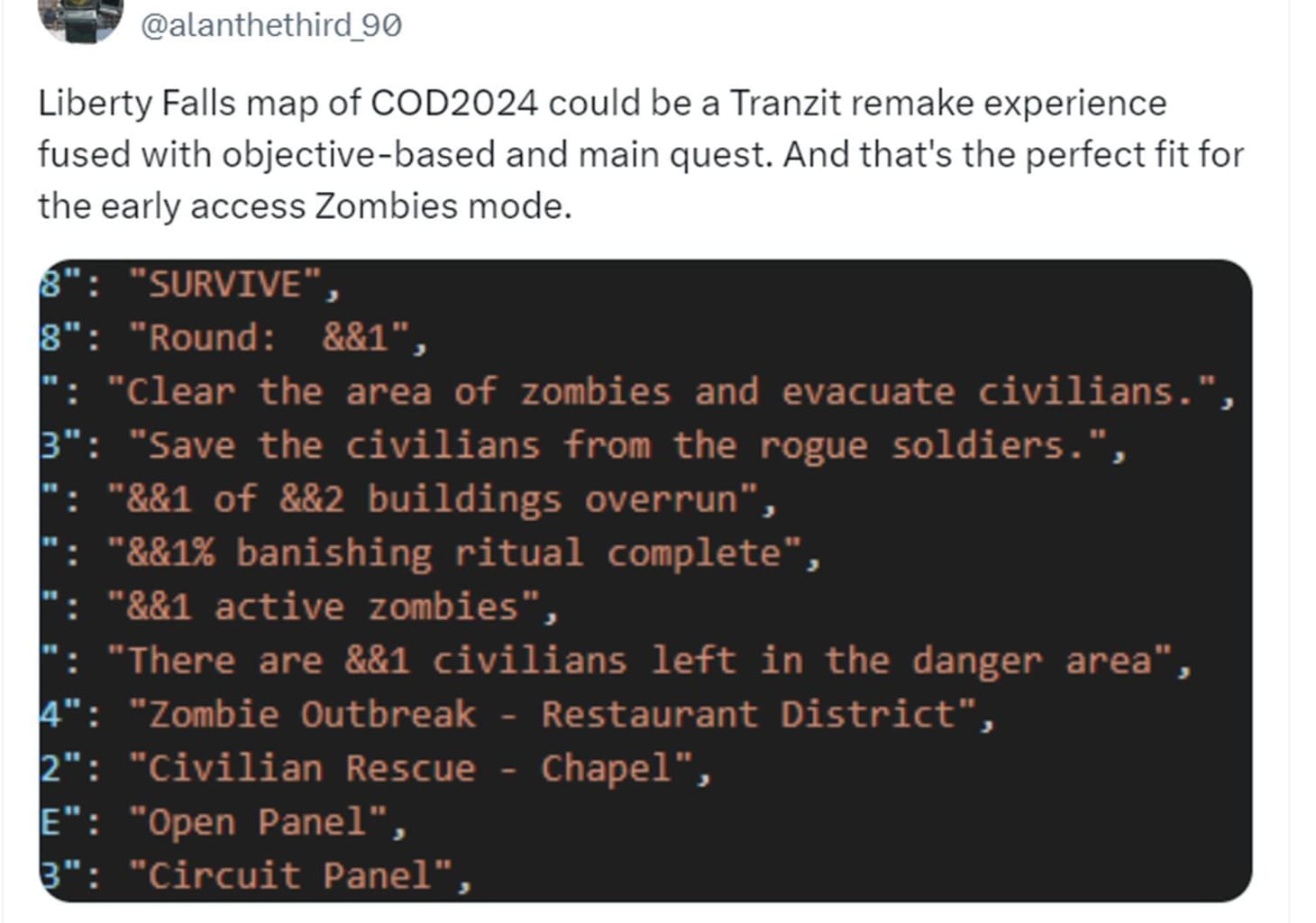 CoD 2024 Zombies early access map could be a TranZit remake from Black ...