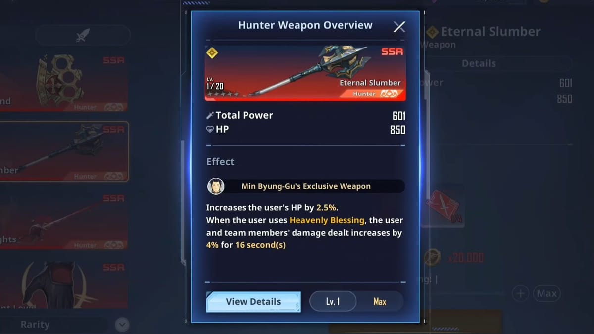 Solo Leveling Arise: Solo Leveling Arise Min Byung-Gu build guide: Best ...