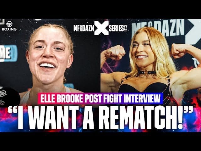 Elle Brooke earns praise from fellow OF boxer Ebanie Bridges for Paige ...