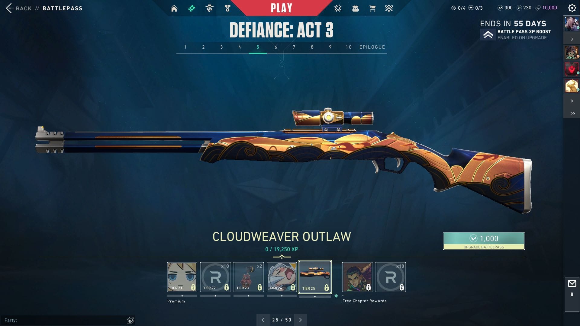 Valorant Episode 8 Act 3: All Battlepass tiers and rewards