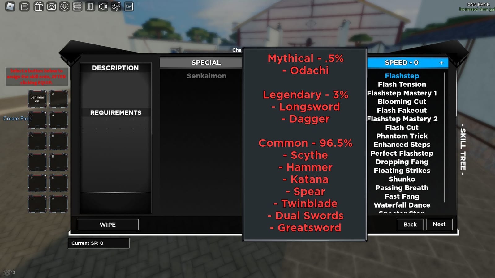 Type Soul: Shikai Weapon Tier List