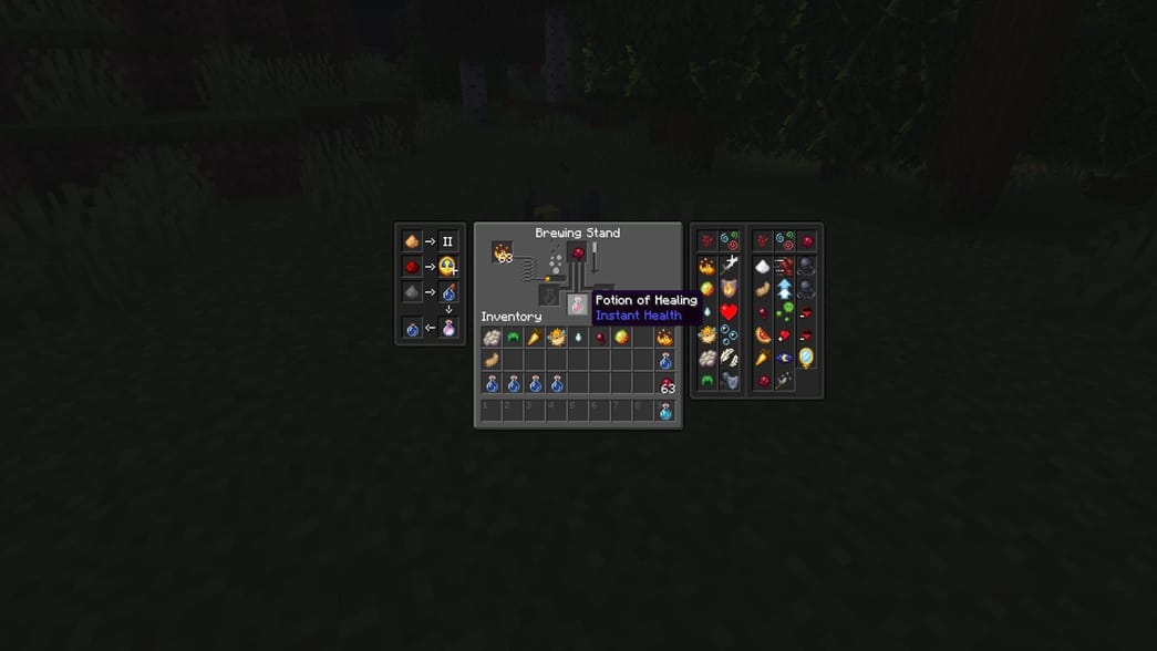 Minecraft potion guide: Potion chart, recipes, materials, and more