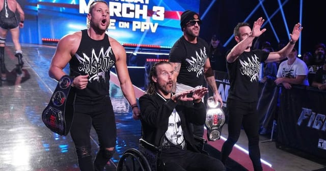 "He's done! Finished! Gone!" - Undisputed Kingdom member on top AEW star