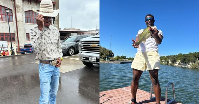 WATCH: $2.7M NIL-valued Travis Hunter shows off impressive fishing ...