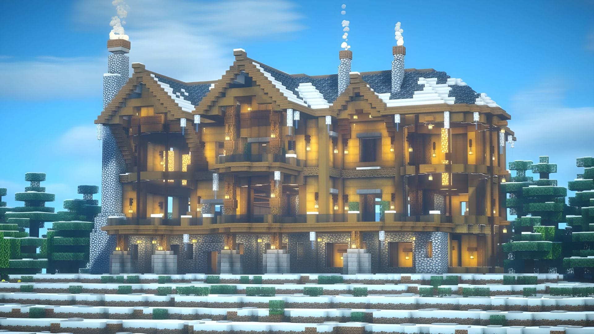 7 best Minecraft cabin builds