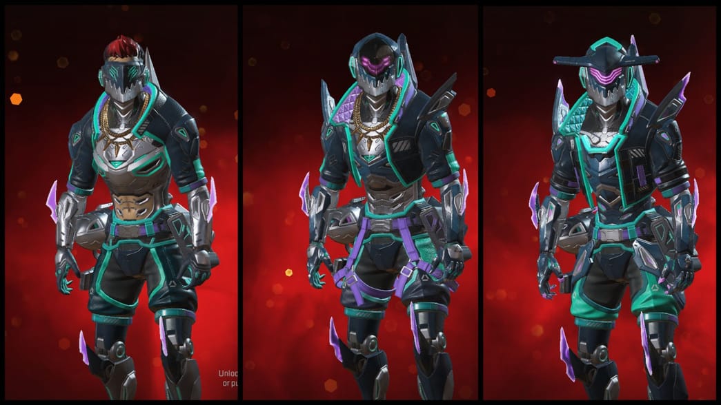 All Octane skins in Apex Legends