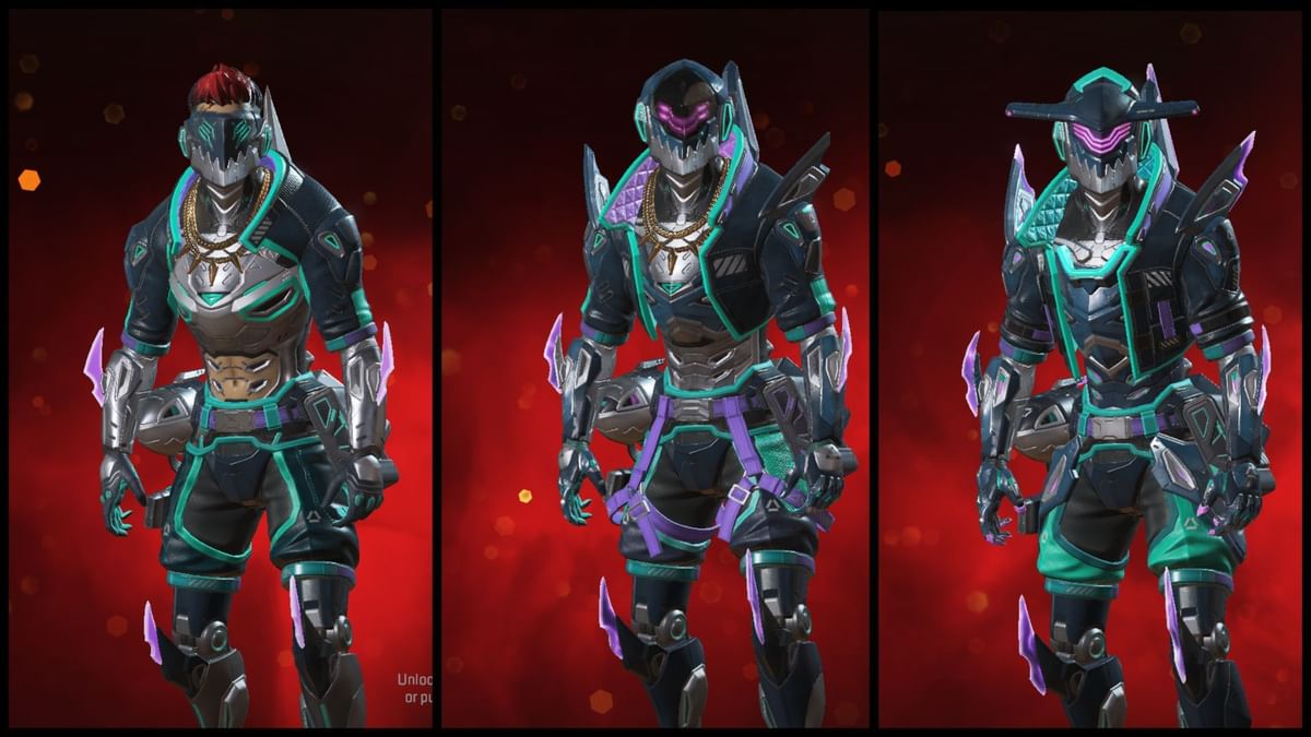 All Octane skins in Apex Legends