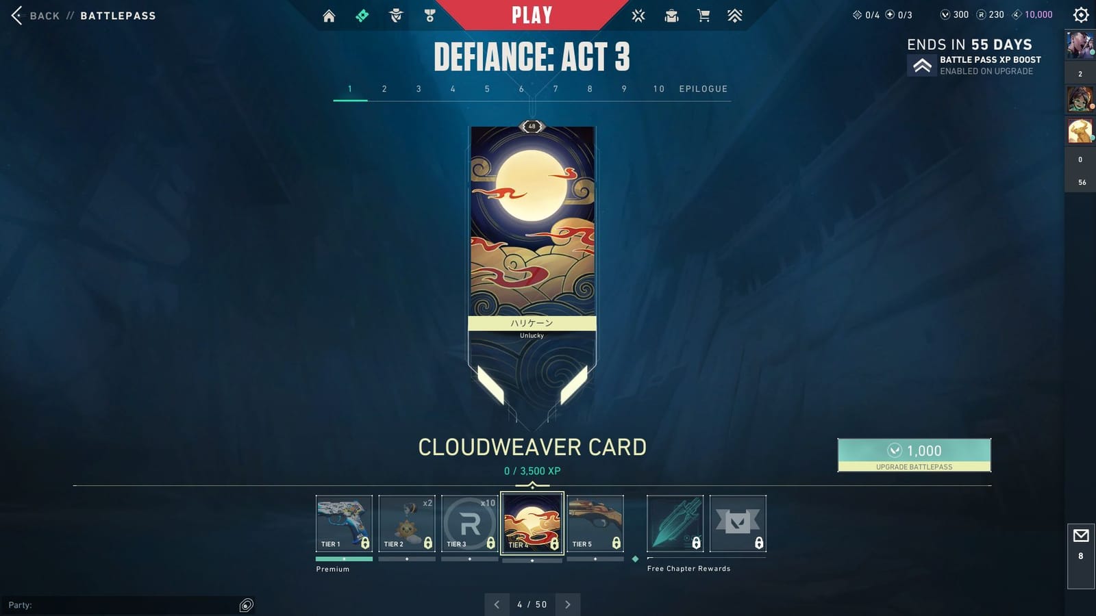 Valorant Episode 8 Act 3: All Battlepass tiers and rewards