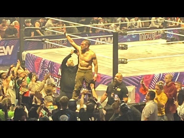 [Watch] Bryan Danielson has an emotional moment after AEW Double or Nothing goes off air