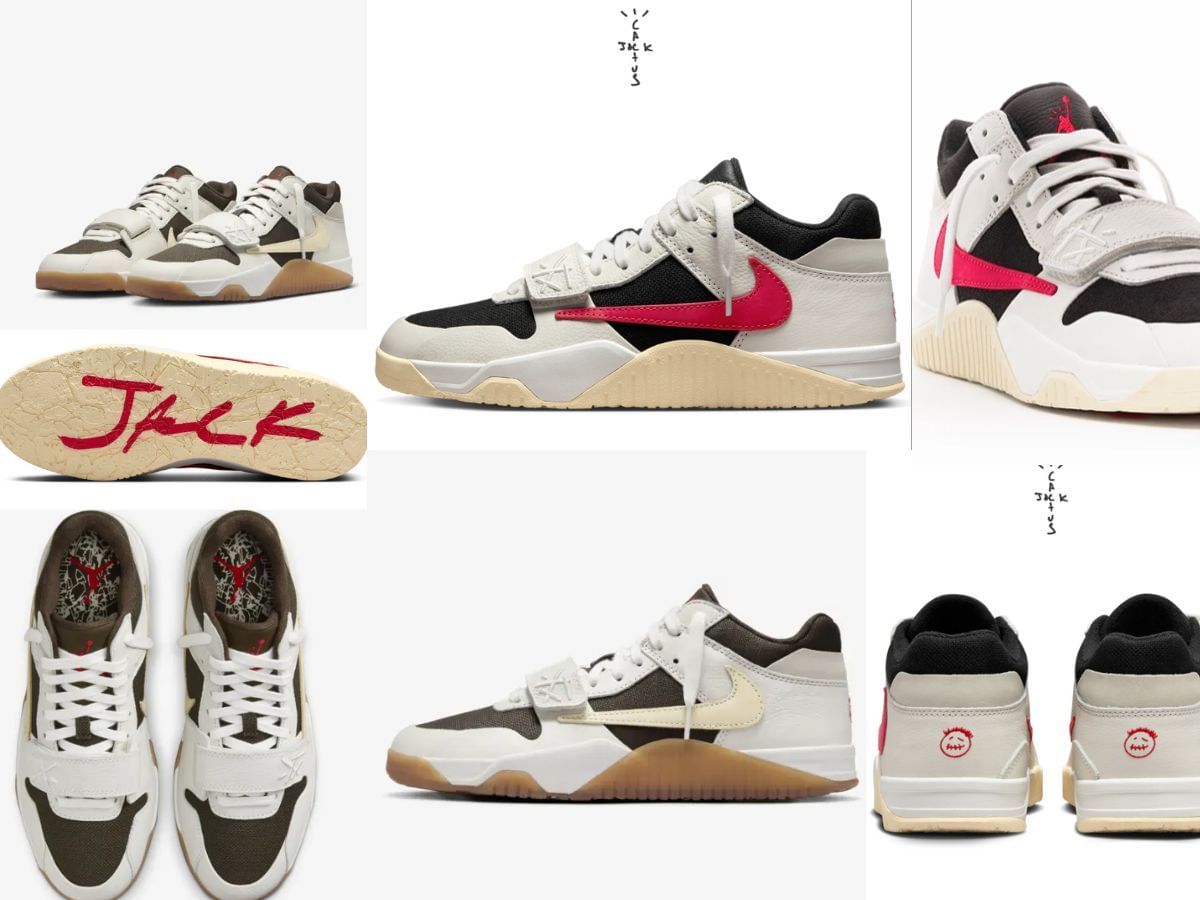 Travis Scott x Ye preview Nike x Jordan CJ1 T-REXX sneakers: Launch ...