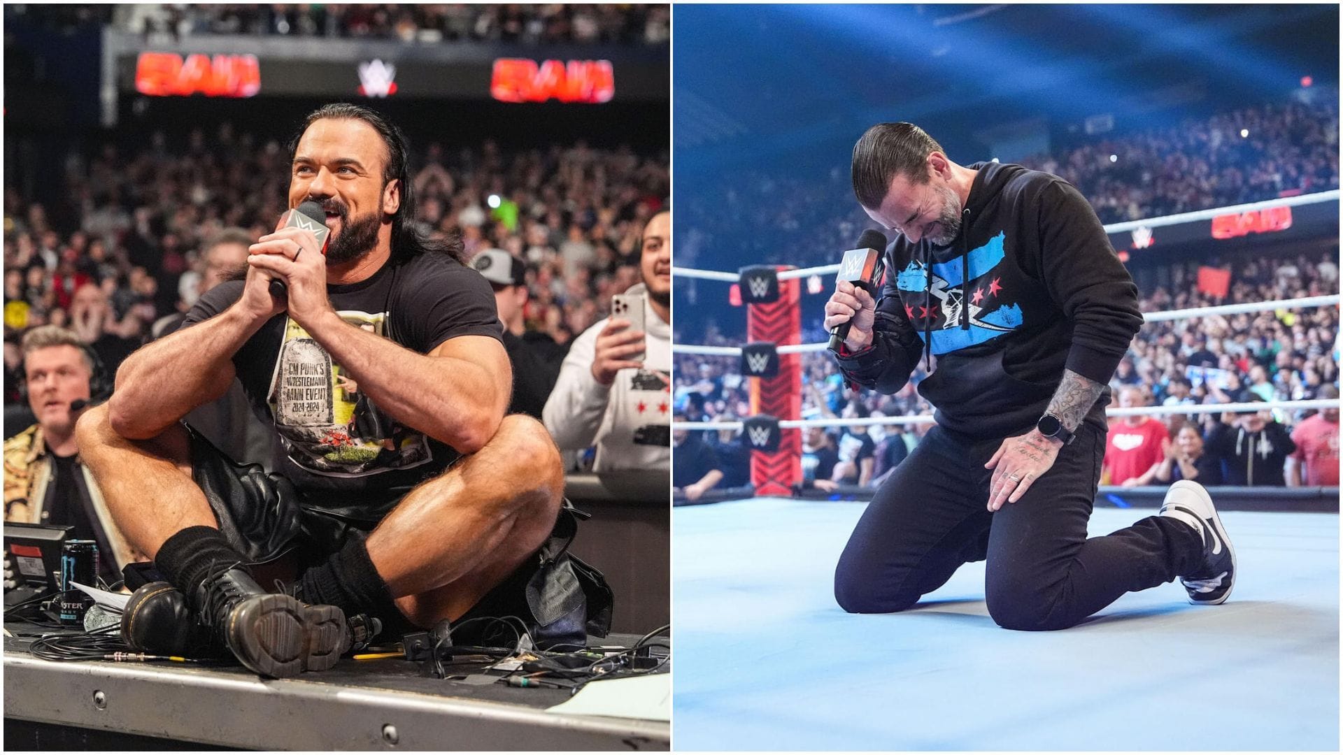 Drew McIntyre weighs in on face-off with CM Punk and 5-time WWE World ...