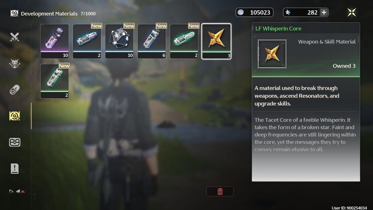 Wuthering Waves Encore ascension materials