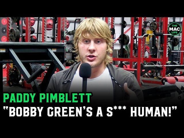 Bobby Green: Paddy Pimblett admits Bobby Green wasn't his first pick ...