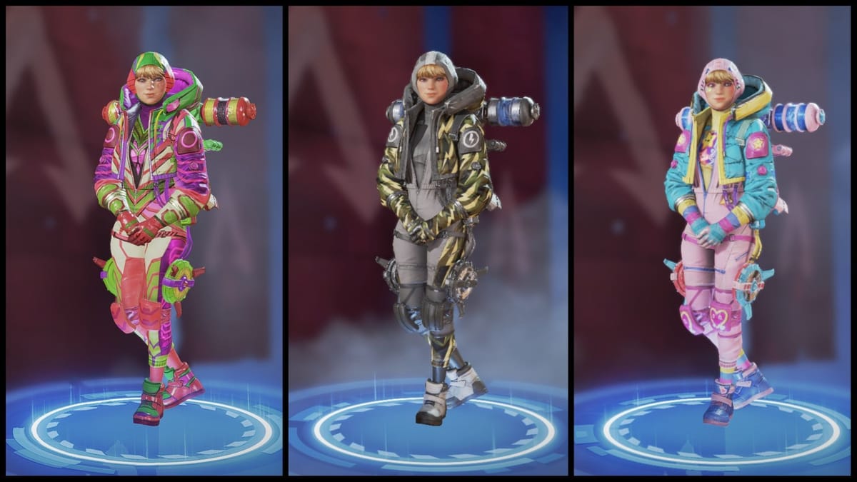 All Wattson skins in Apex Legends