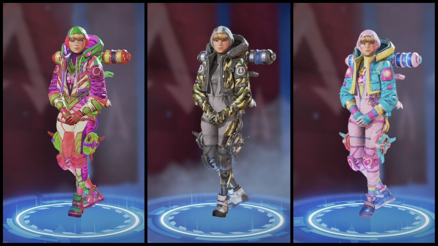 All Wattson skins in Apex Legends