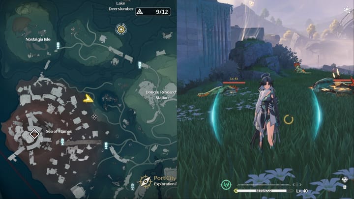 Wuthering Waves Molten Rift Echo locations and farming route