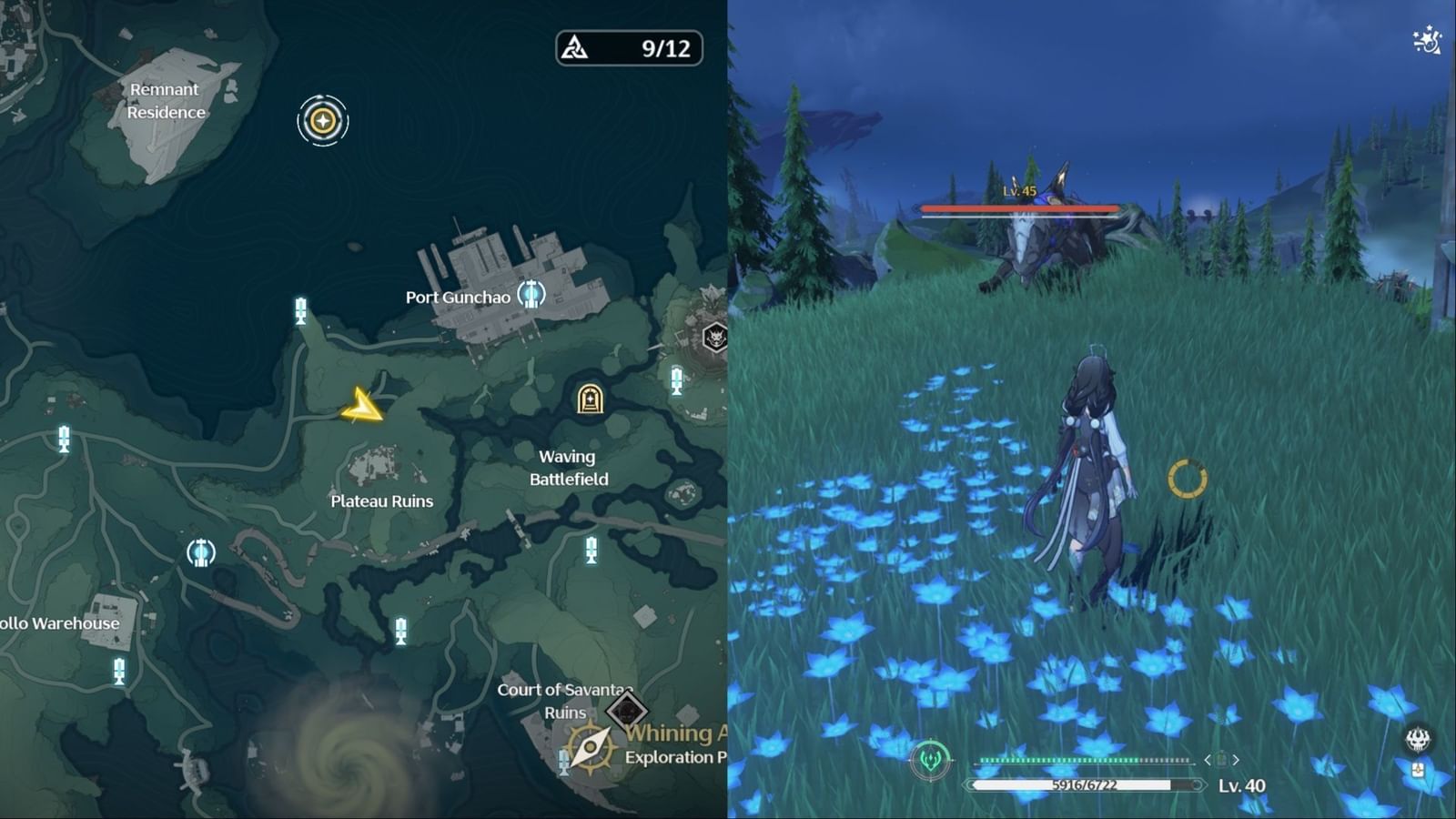 Wuthering Waves Molten Rift Echo locations and farming route