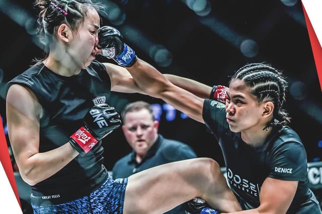 WATCH: Filipino star Denice Zamboanga's methodical beatdown of Lin ...