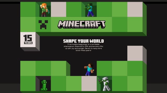 Minecraft will be burying a time capsule in the upcoming fall