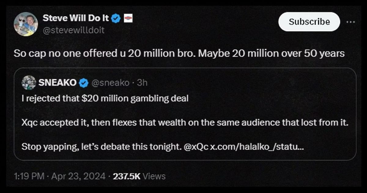 “He’s really not that smart” - SteveWillDoIt calls out Sneako during call with Bradley Martyn