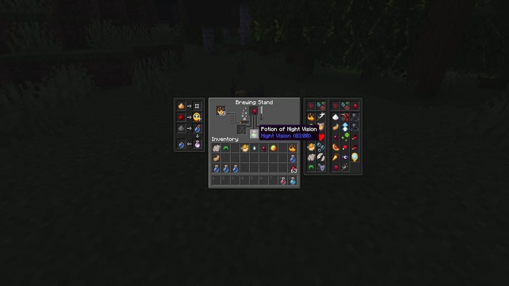 Minecraft potion guide: Potion chart, recipes, materials, and more