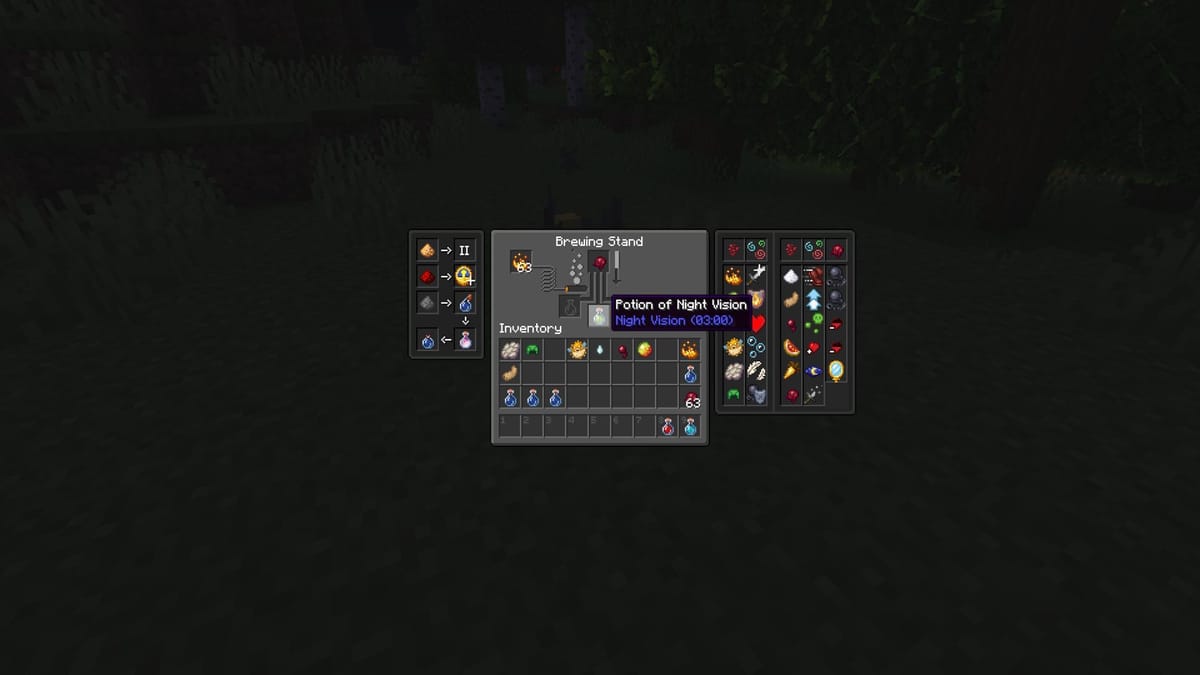 Minecraft potion guide: Potion chart, recipes, materials, and more