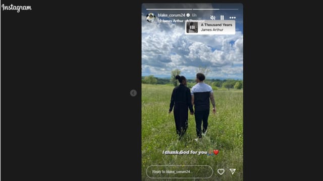 Blake Corum and girlfriend Makiah Shipp celebrate memorable third ...