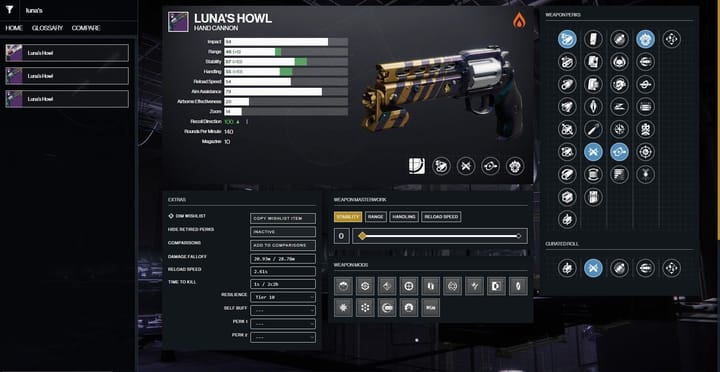 Midnight Coup vs. Luna's Howl: Which Hand Cannon should you go for in ...