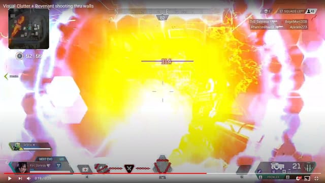 "I shouldn't be FLASHBANGED when hitting the enemy with bullets ...