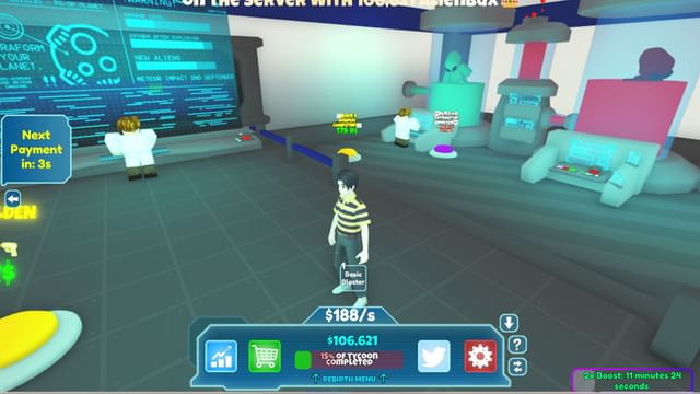 Alien Tycoon Codes (2024)