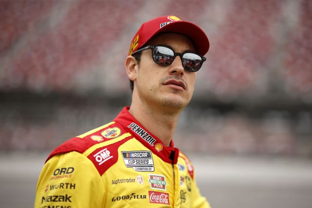 Joey Logano on leading FOX's first "drivers only" Charlotte Xfinity ...