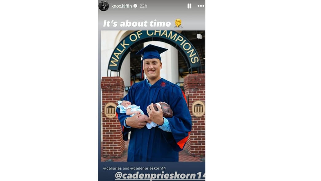 “It’s s about time” - Ole Miss’ HC Lane Kiffin’s son Knox Kiffin reacts ...