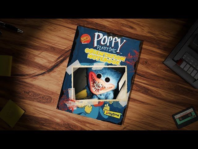 Poppy Playtime Orientation Notebook announced