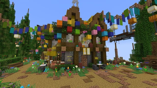 Minecraft announces free Realms map for Java Edition amidst 15th ...